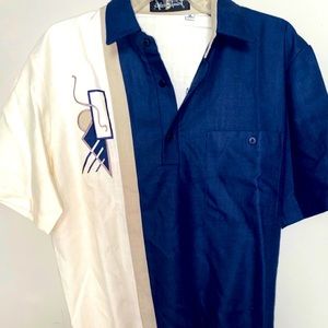 Alan Stuart | Shirts | Vintage Alan Stuart Shortsleeve Linen Buttonup ...